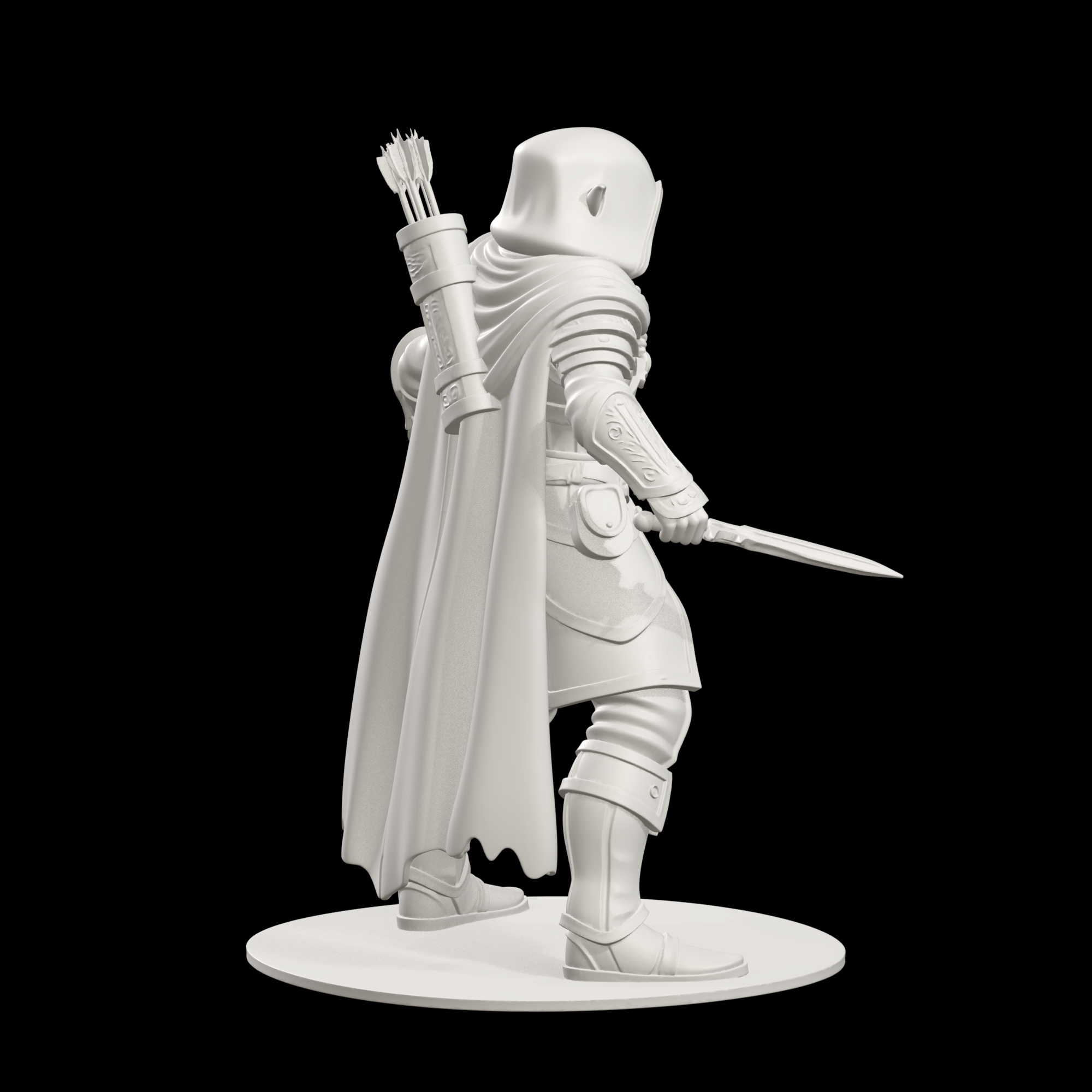 🧝 Asesino elfo Fantasía RPG Miniatura en la base de la celebración de ...