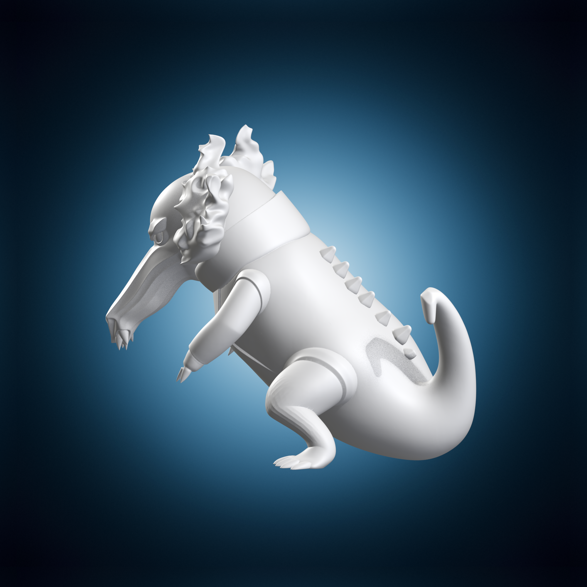 🐉 Pokémon Skeledirge 3D Model・ 3D File for 3D printing・Cults