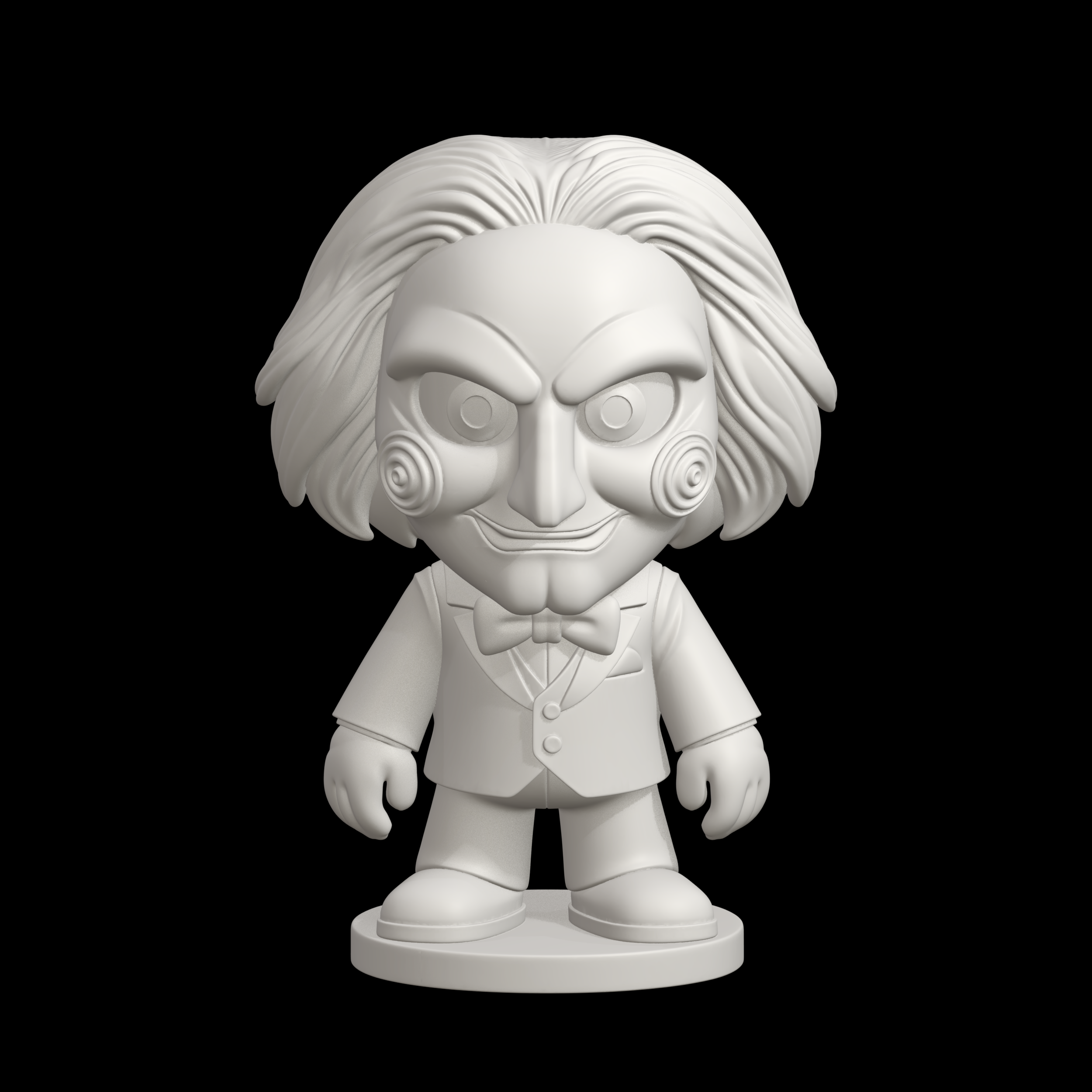 🪚 Billy The Puppet Saw Movies Chibi Style Figure・ 3D File for 3D ...