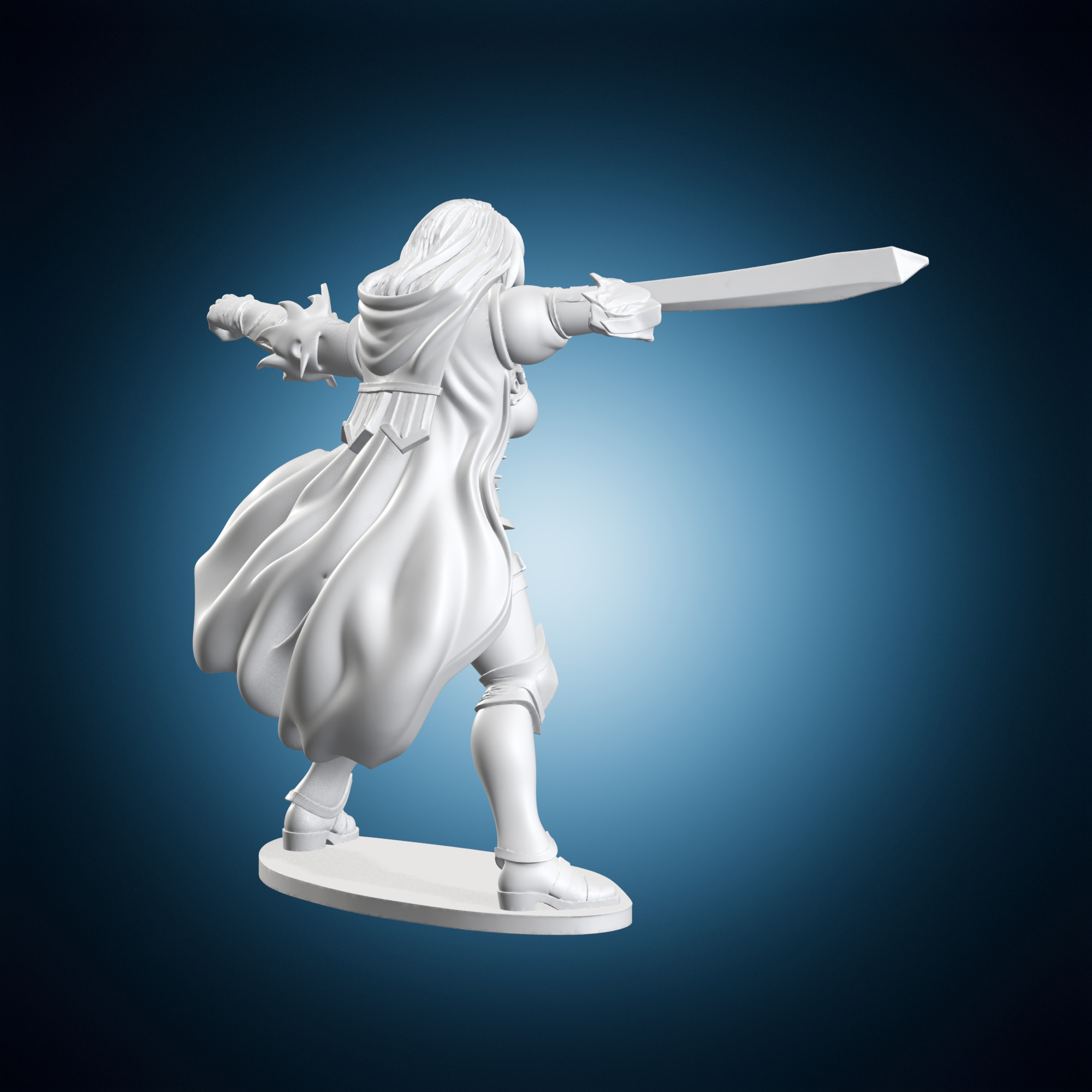 🗡️ Velvet Crowe Tales of Berseria Sword Fighter Character Statue ...
