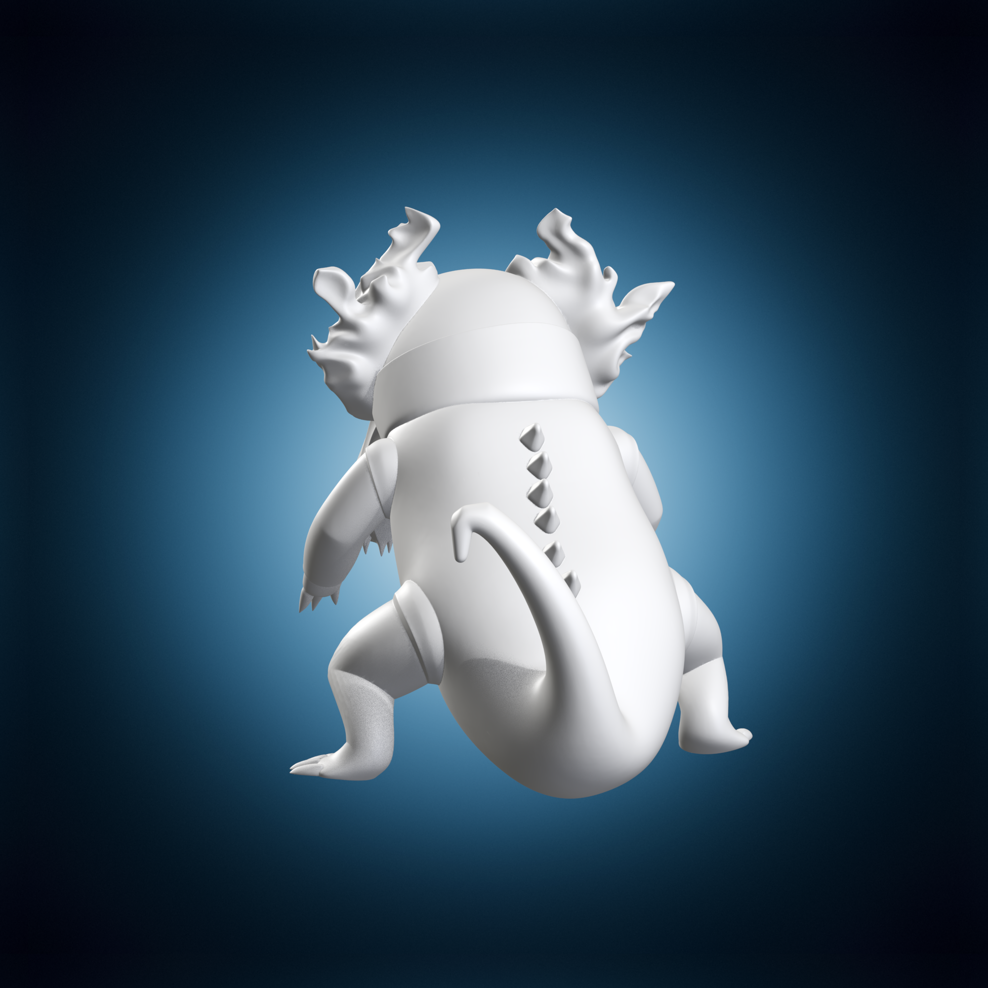 🐉 Pokémon Skeledirge 3D Model・ 3D File for 3D printing・Cults