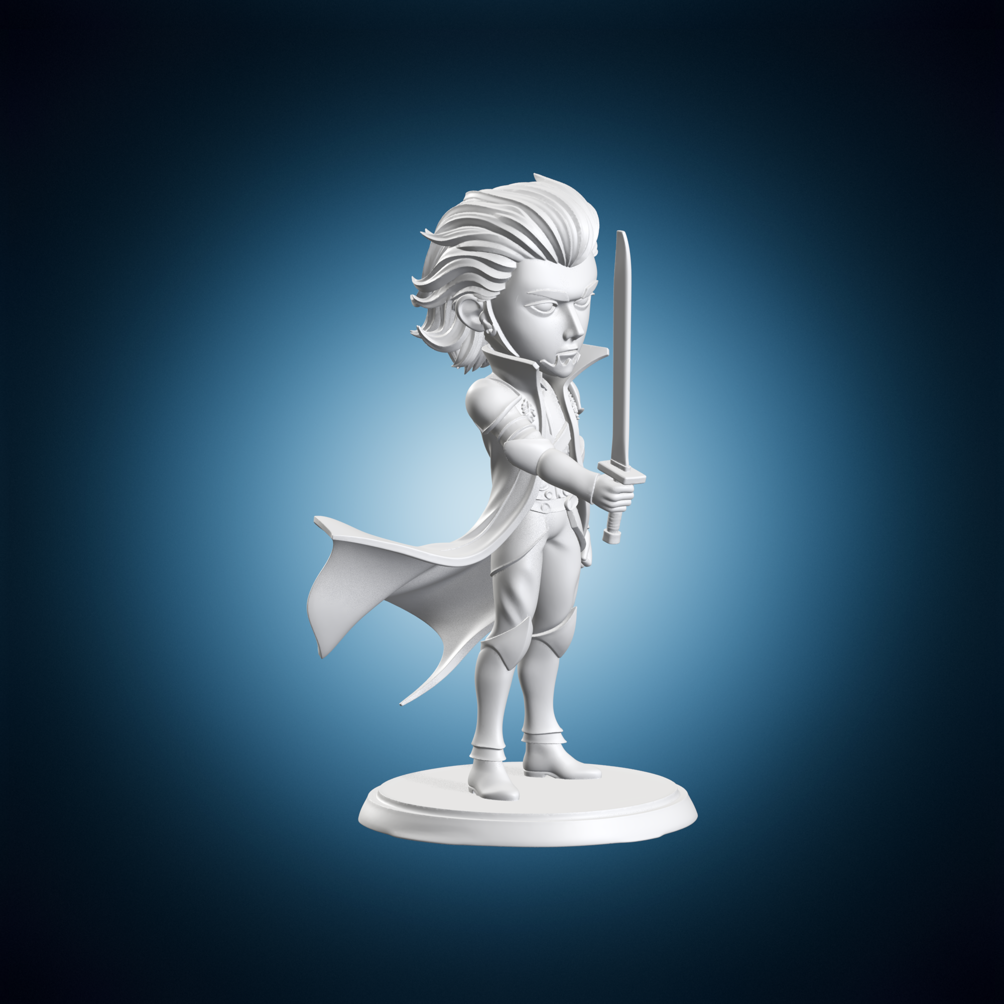 🧛 Lucio The Arcana Game Statue・ 3D File for 3D printing・Cults