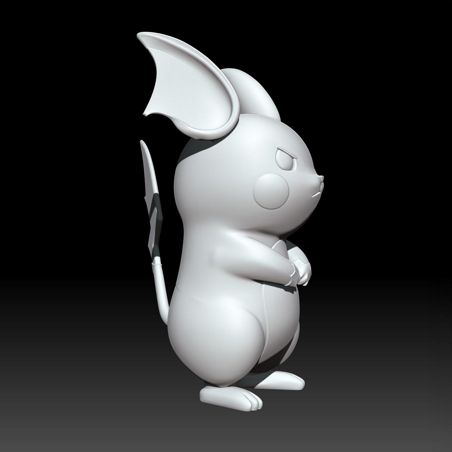 🐉 Raichu Pokemon Character 3D Model・ 3D File for 3D printing・Cults
