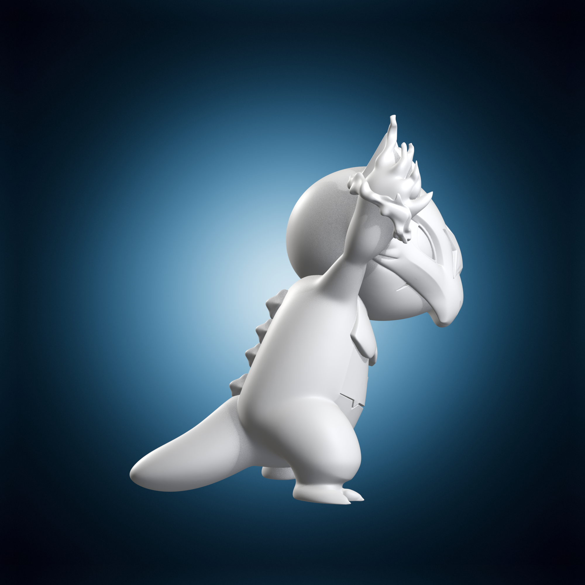 🔥 Alolan Marowak Ghostly Fire Pokemon Figure・ 3D File for 3D printing・Cults