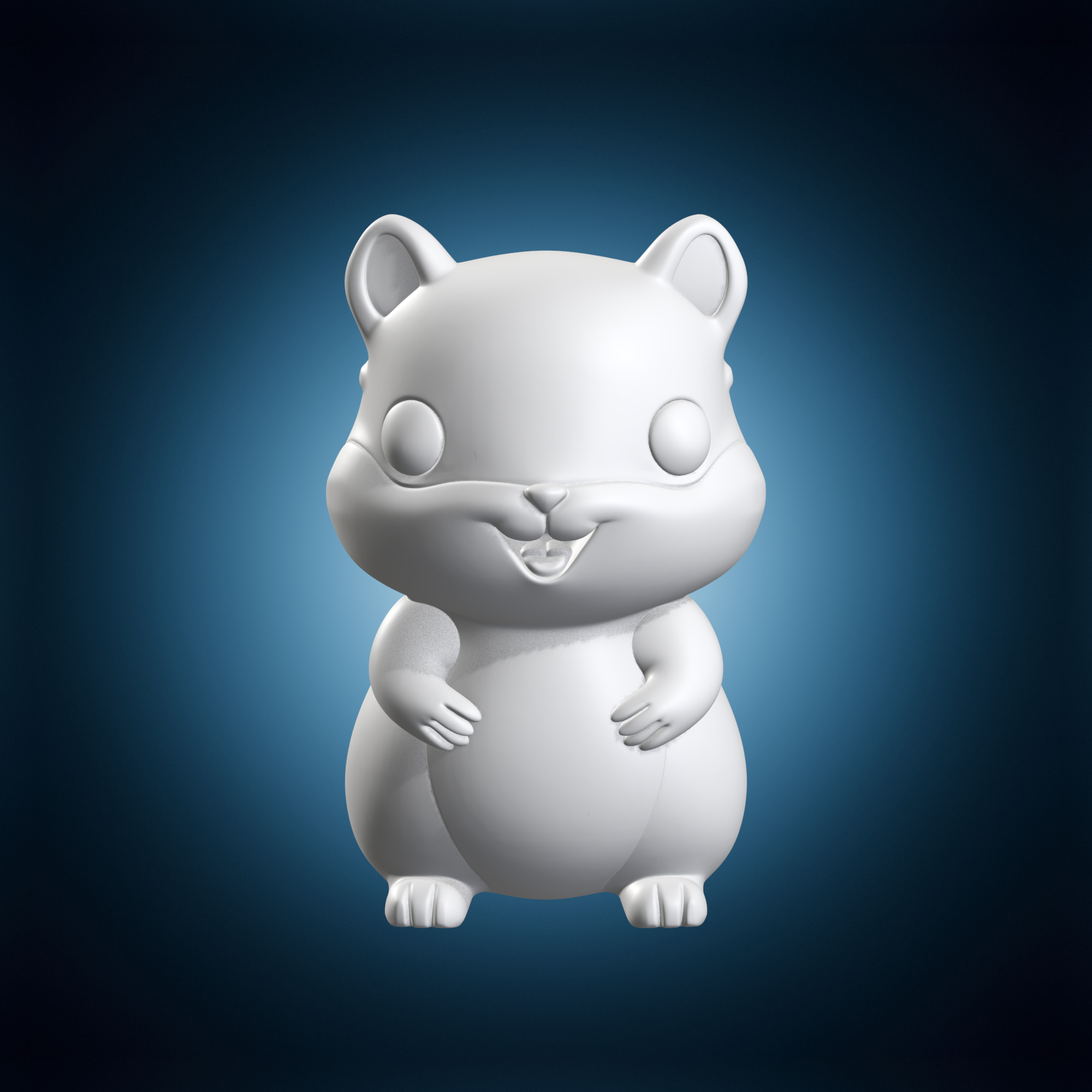 📁 Cartoon Squirrel Modèle d'impression 3D Fichier STL・Fichier 3D pour ...