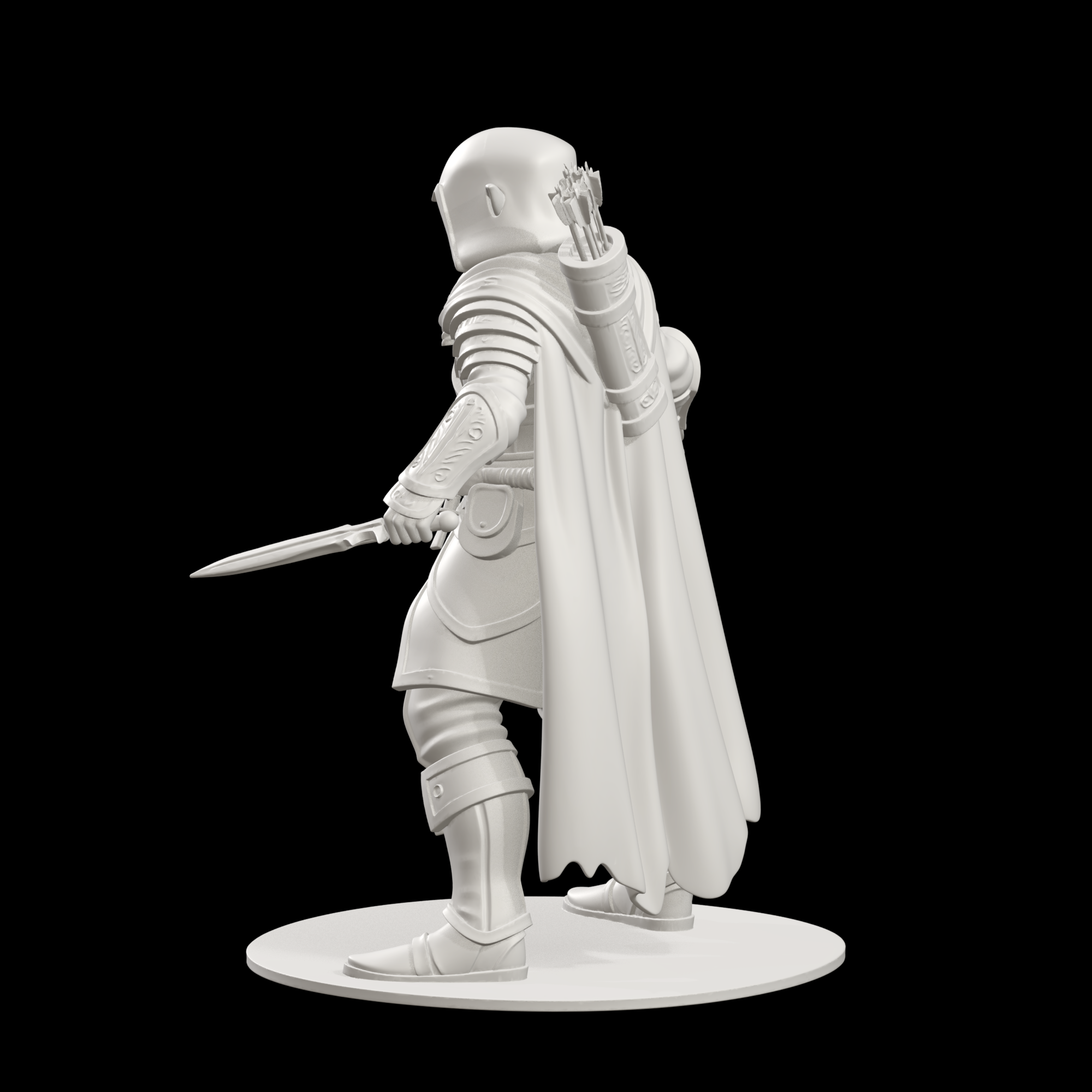 🧝 Asesino elfo Fantasía RPG Miniatura en la base de la celebración de ...