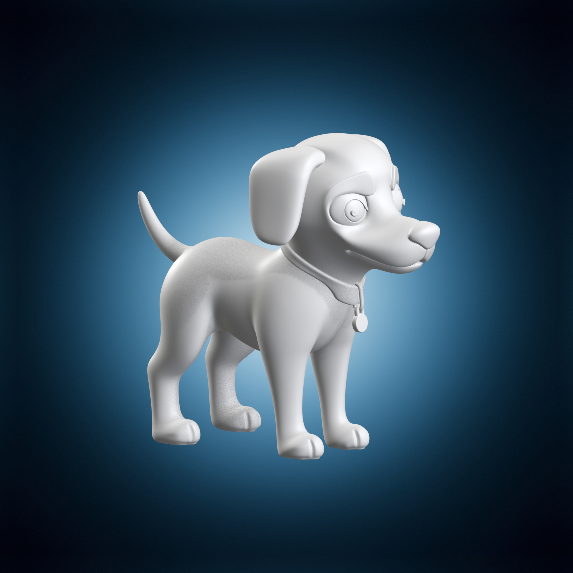 📁 Cartoon-puppy-dog-animal-3D Print Model STL File・Archivo 3D para ...