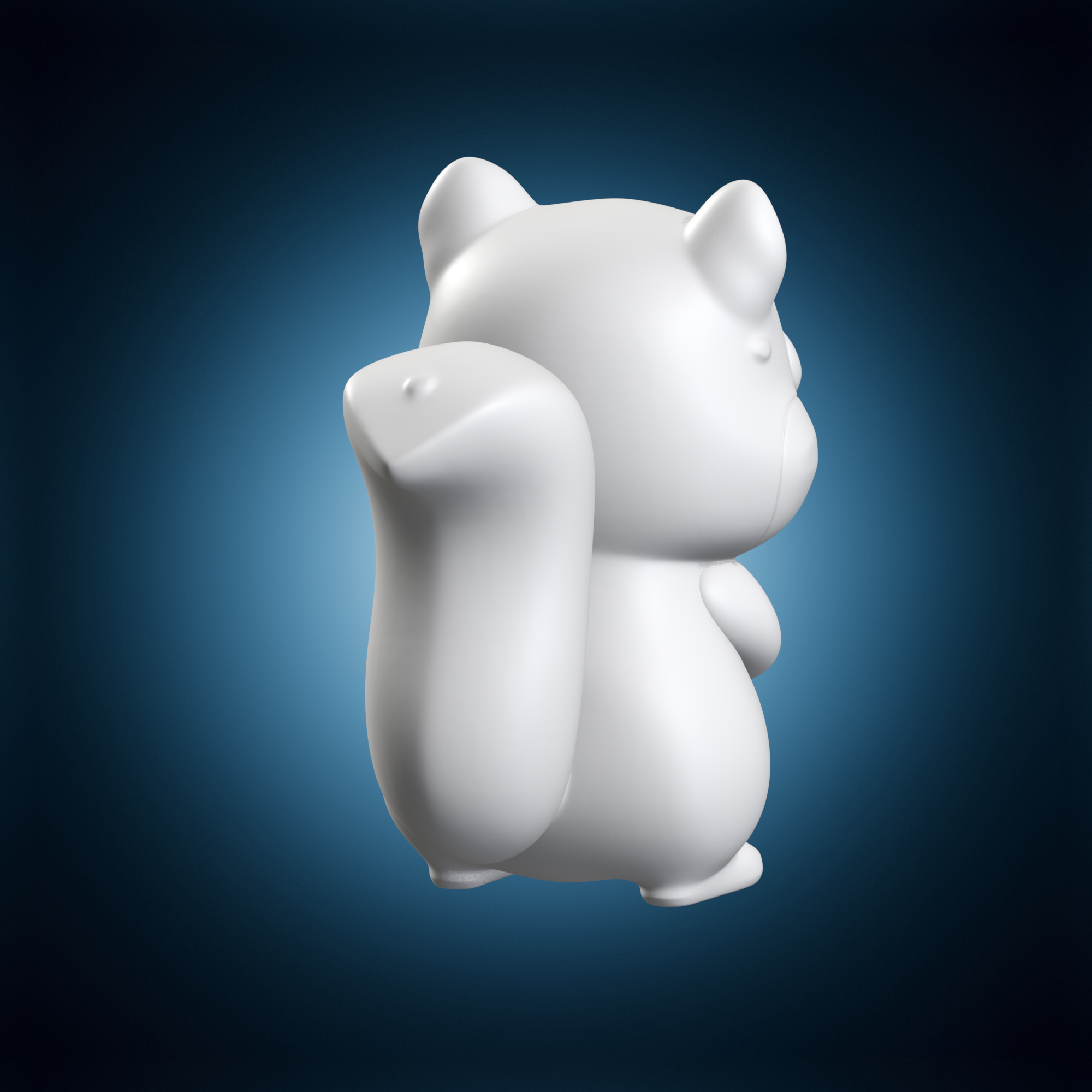 📁 Cartoon Squirrel Modèle d'impression 3D Fichier STL・Fichier 3D pour ...