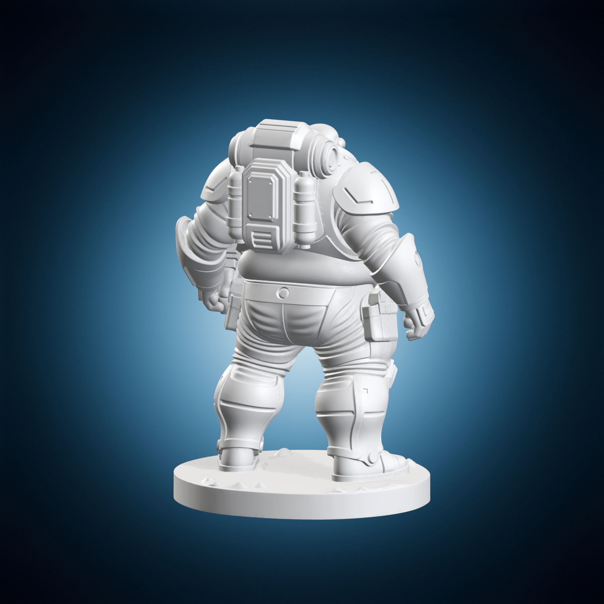 👽 Volus Alien Soldier With Pistol Mass Effect Sci-Fi Miniature・ 3D File ...