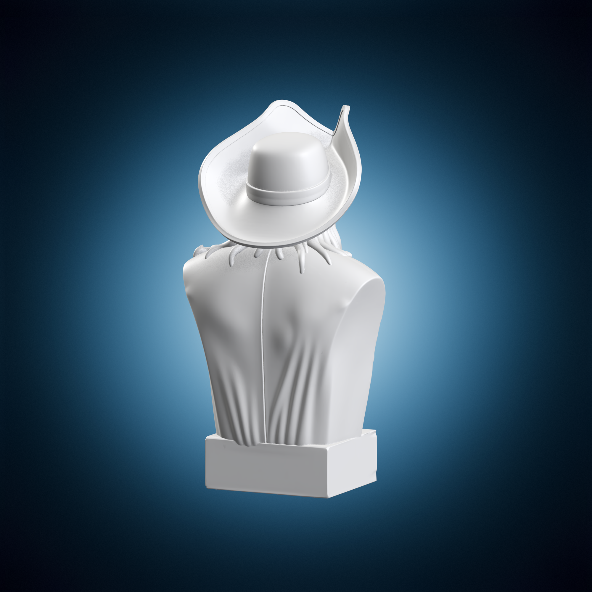 🏴‍☠️ Davy Jones Pirate Bust Sculpture・ 3D File for 3D printing・Cults