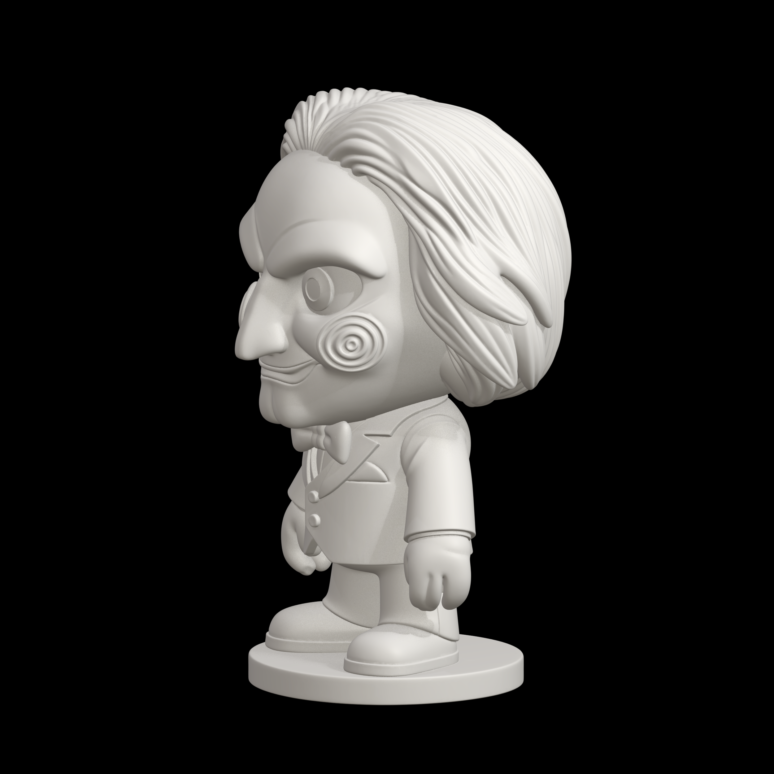 🪚 Billy The Puppet Saw Movies Chibi Style Figure・ 3D File for 3D ...