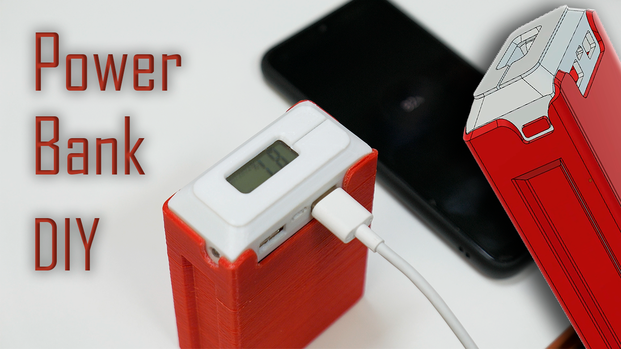 Free STL file POWER BANK 🏦 ・3D printing model to download・Cults