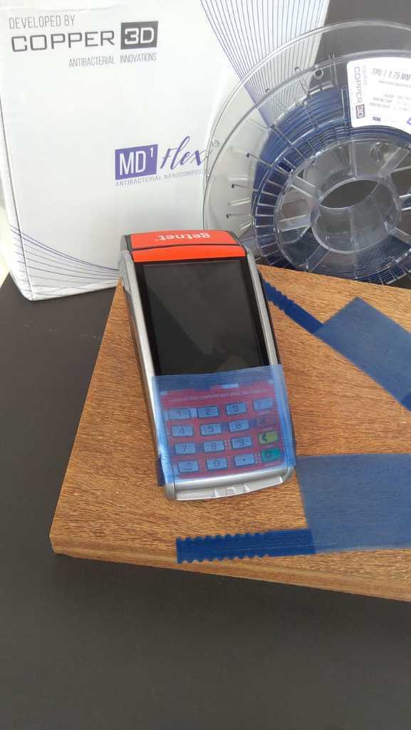 Free STL file CREDIT CARD MACHINE - FULL ANTI-BAC COVER 🎨 ・3D print ...