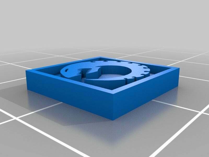 Free STL file Extruded Tyranid icon for my daughter's army ⚔ ・3D ...