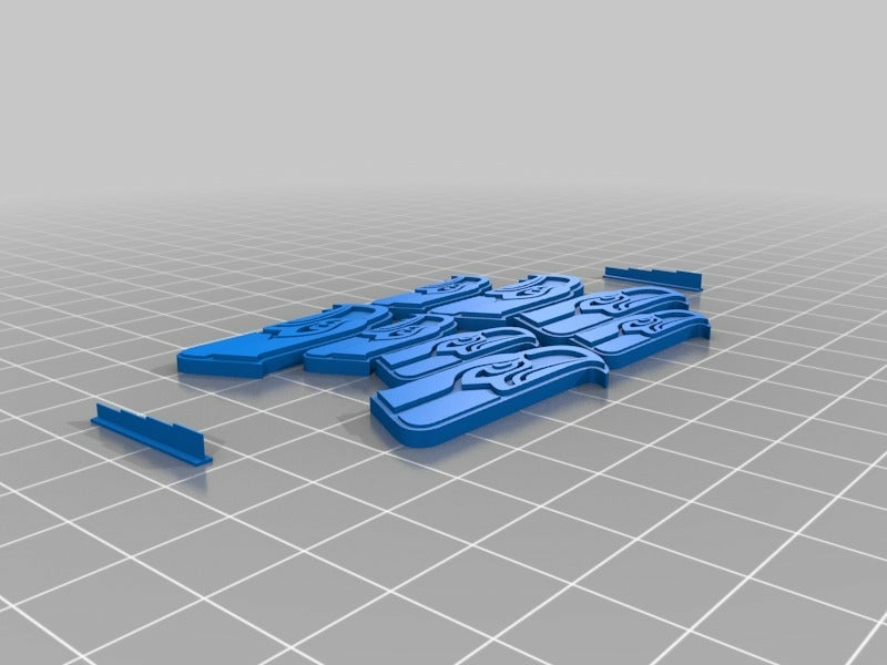 Free STL file Seattle Seahawks Earrings (needs studs) 💍 ・3D printer ...