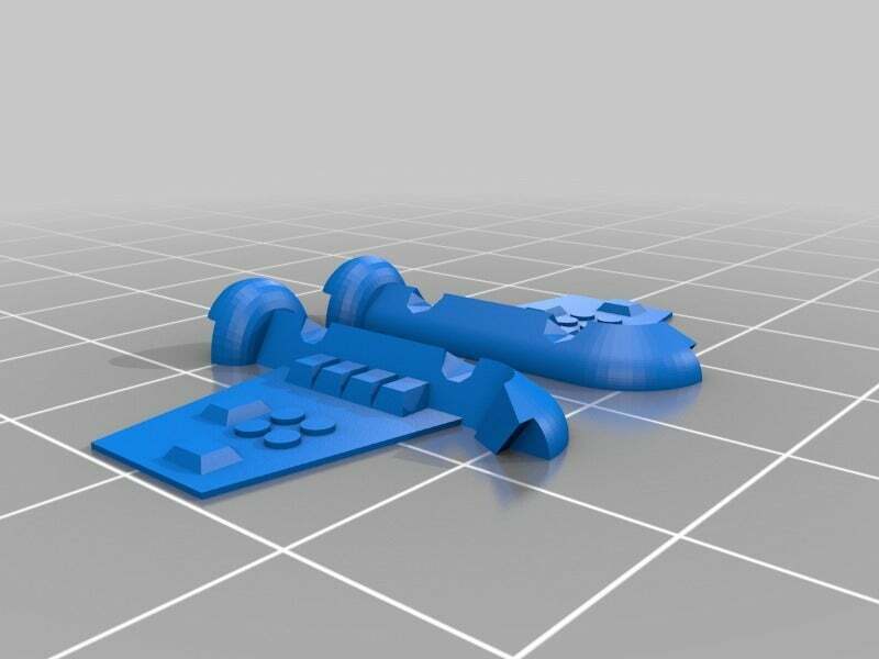 🛰 Harnesses for Space Marine type Drop Pod・Free STL File for ・Cults