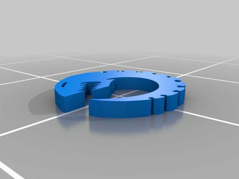 Free STL file Extruded Tyranid icon for my daughter's army ⚔ ・3D ...