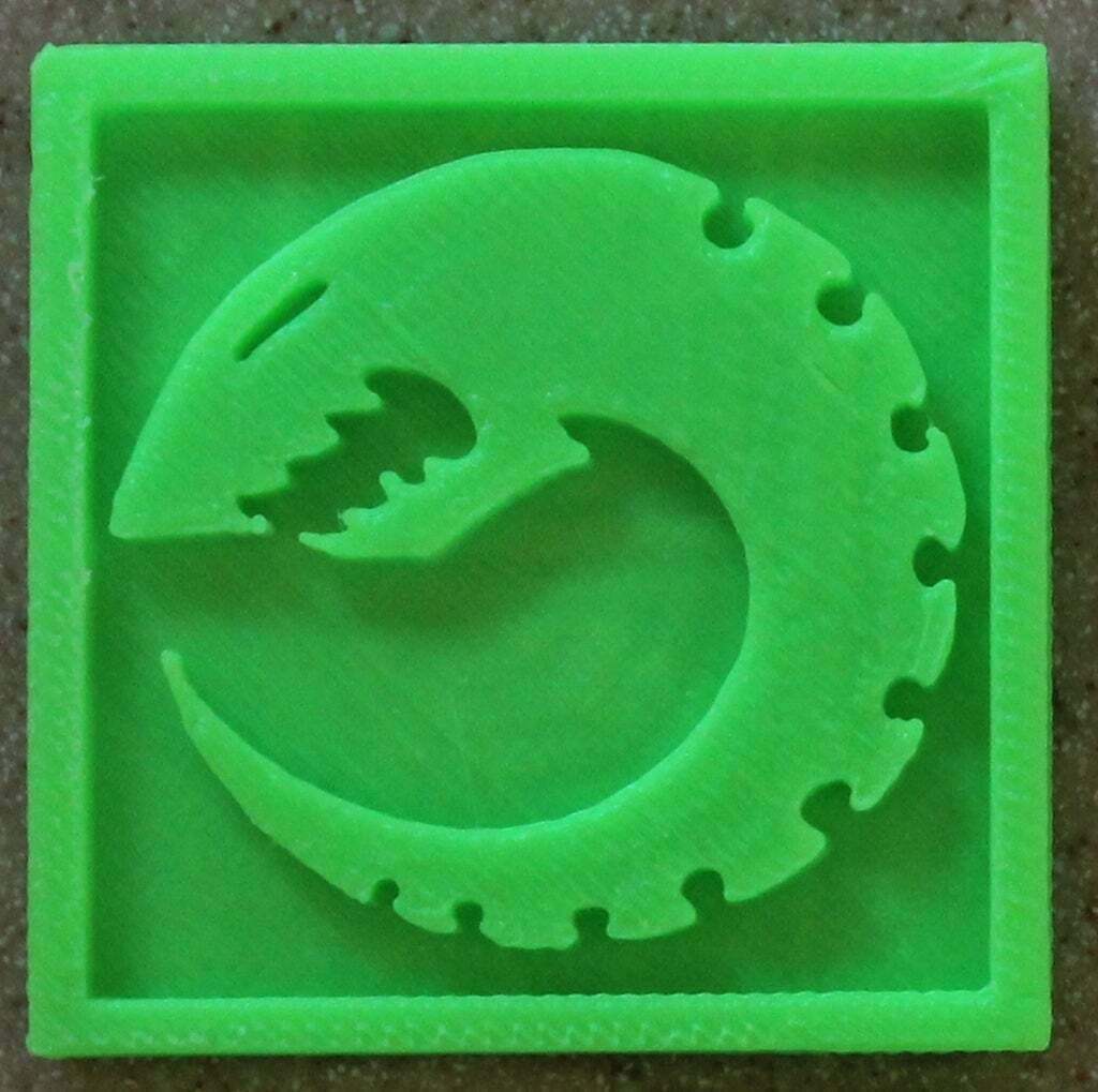 Free STL file Extruded Tyranid icon for my daughter's army ⚔ ・3D ...