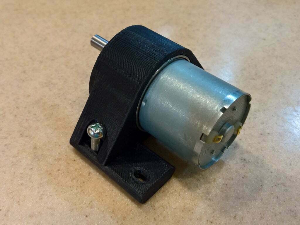 Free STL file Three 37D Motor Mount Variations (Like Pololu Gearmotor ...