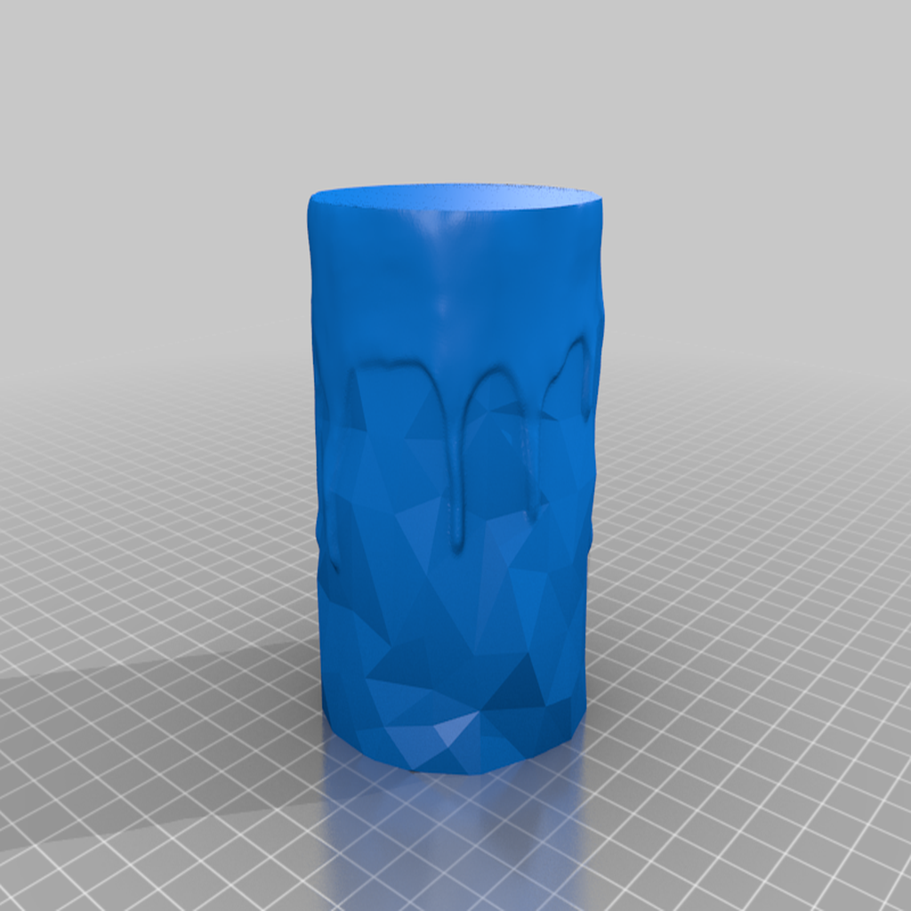 Free STL file Goop on Low Poly Vase 🏺 ・3D printable design to download ...