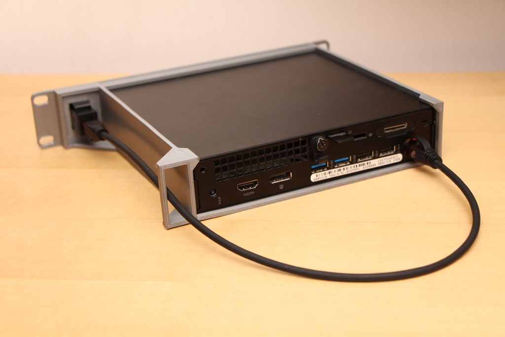 🖥️ 10" rack mount for Dell Optiplex Series 5, with keystone・Free 3D ...