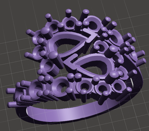 Файл STL WENDY RING 💍 (OBJ)・Модель для печати в 3D скачать・Cults