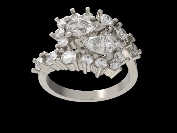 Файл STL WENDY RING 💍 (OBJ)・Модель для печати в 3D скачать・Cults