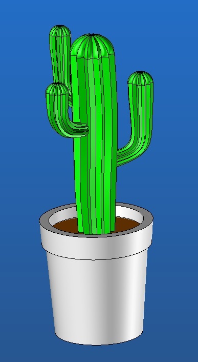 Descargar archivo 3D gratis CACTUS 🌵 ・Modelo para la impresora 3D・Cults