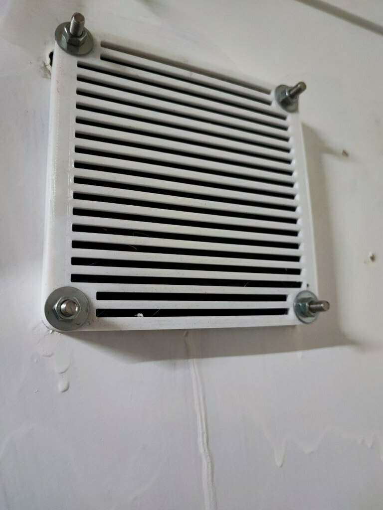 Free 3D file 120x120 mm fan filter 👽・3D printer model to download・Cults