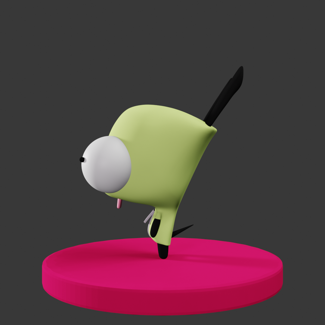 Archivo STL Gir invasor zim 🎨 ・Modelo de impresión 3D para descargar・Cults