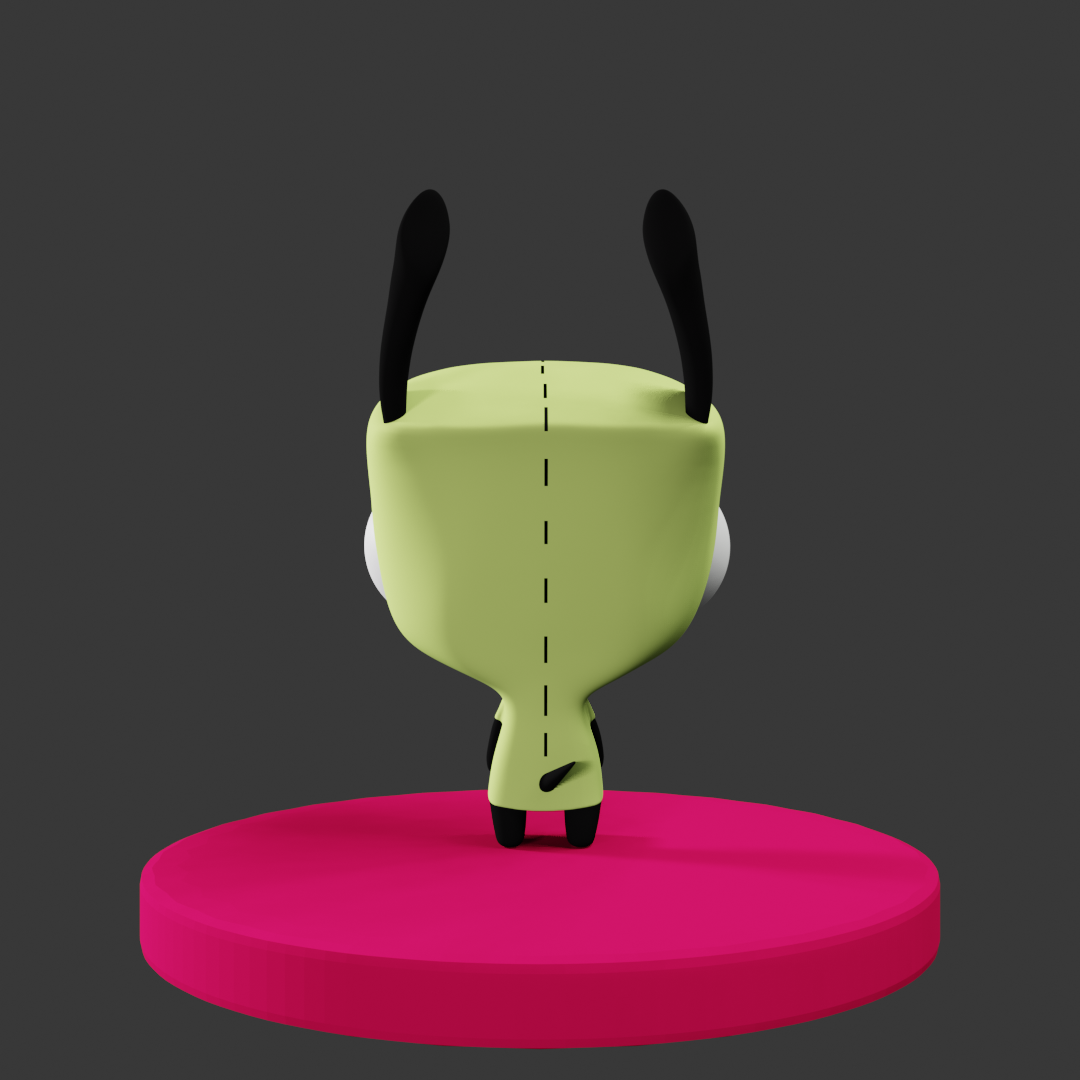 Archivo STL Gir invasor zim 🎨 ・Modelo de impresión 3D para descargar・Cults