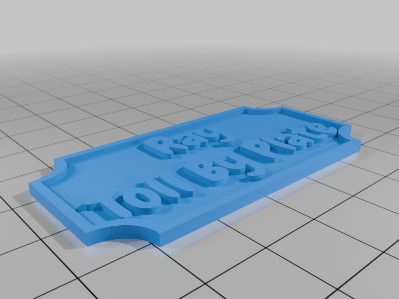Free 3D file work tag 🪞 ・3D printable design to download・Cults