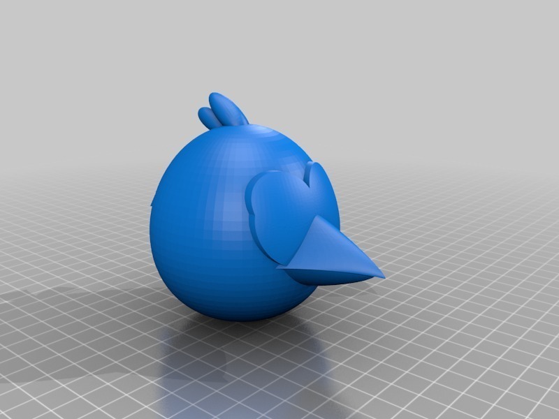 😡 Foul Fowl (Angry Birds)・Free 3D File for ・Cults