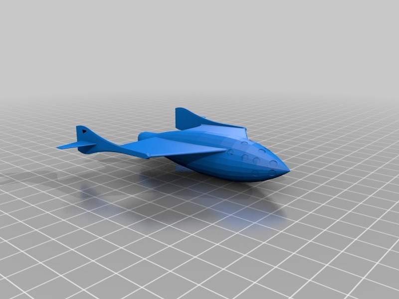 Free 3D file SpaceShipOne 🚀・Template to download and 3D print・Cults