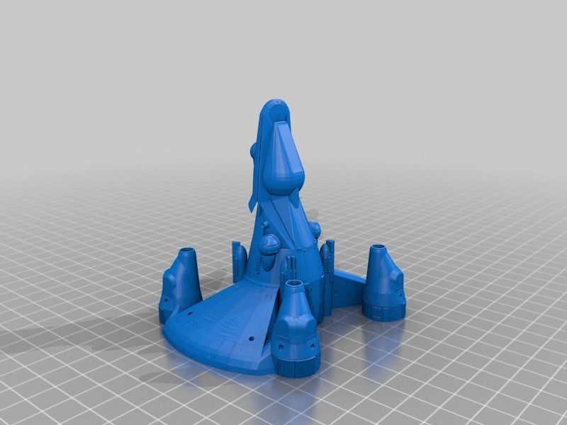 🎬 The Last Starfighter (Hi Poly) Gunstar・Free 3D File for ・Cults