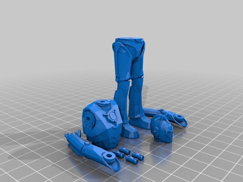 🤖 Cyberman Action Figure Upgrade・Free 3D File for ・Cults