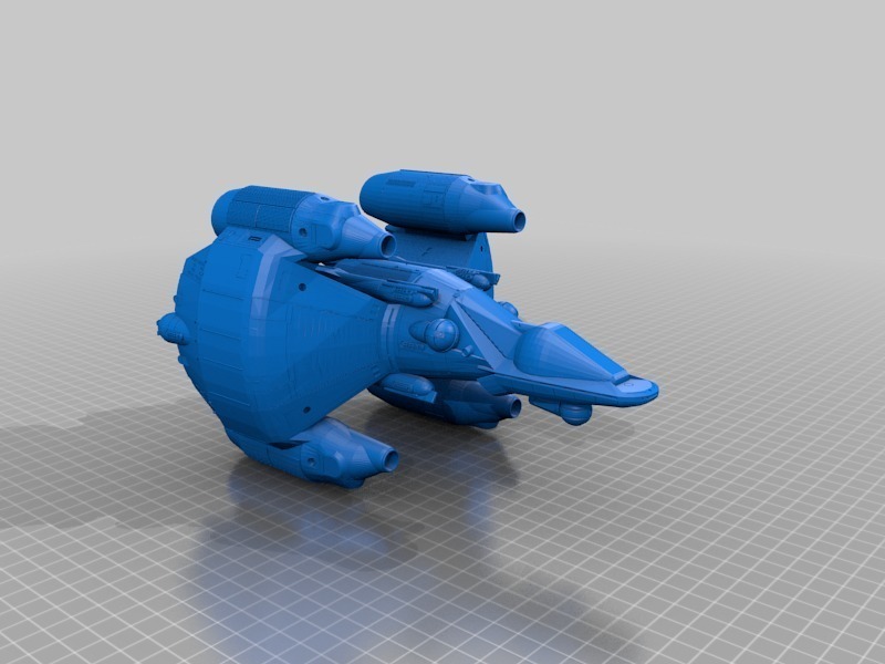 🎬 The Last Starfighter (Hi Poly) Gunstar・Free 3D File for ・Cults