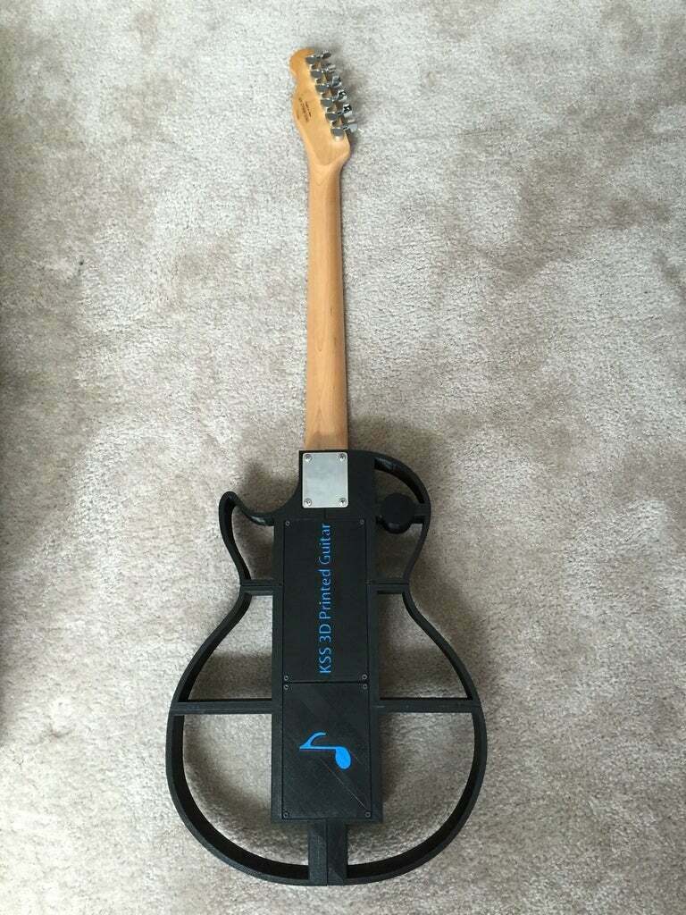 ⚡ Functional Electric Guitar Project !!!・ STL File for ・Cults
