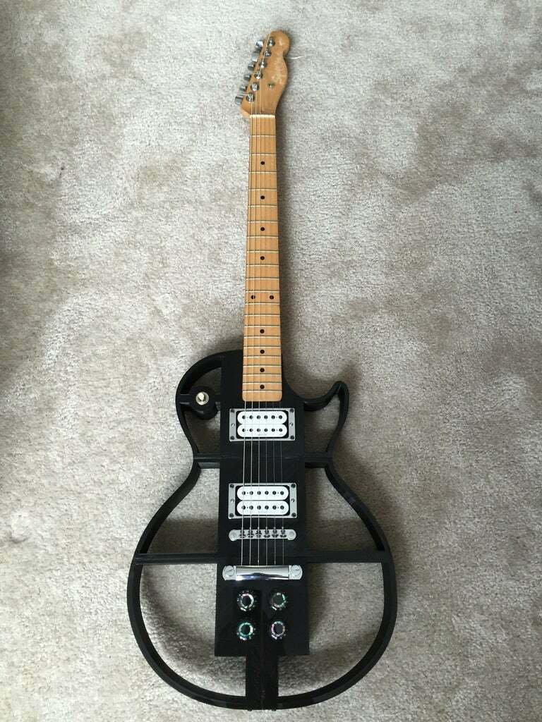 ⚡ Functional Electric Guitar Project !!!・ STL File for ・Cults