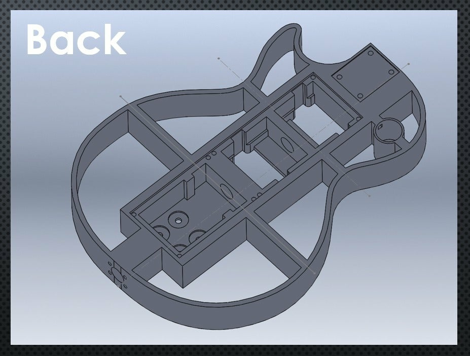 ⚡ Functional Electric Guitar Project !!!・ STL File for ・Cults