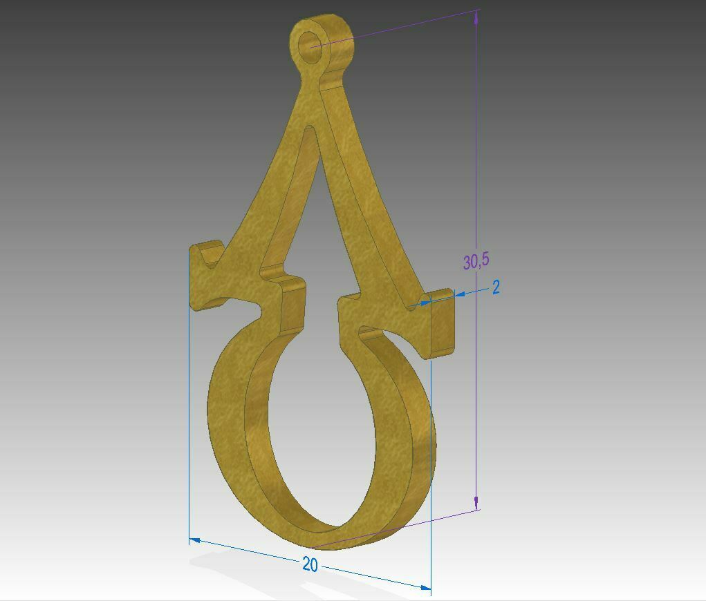 STL file Alpha Omega 👩 (DXF and DWG)・3D print object to download・Cults