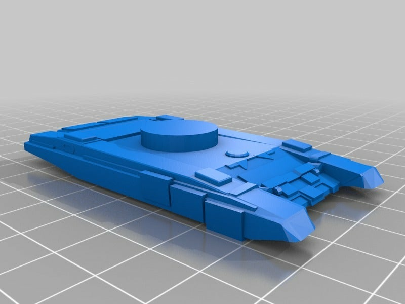 Free STL file T90 Tank Simple Model Kit 🪖 ・Template to download and 3D ...