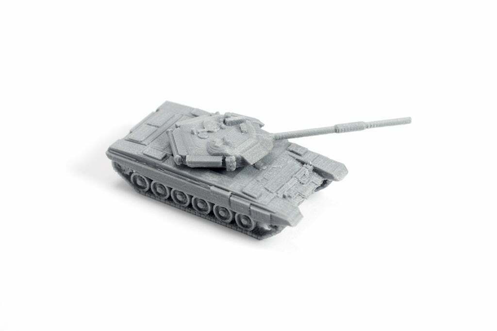 Free STL file T90 Tank Simple Model Kit 🪖 ・Template to download and 3D ...