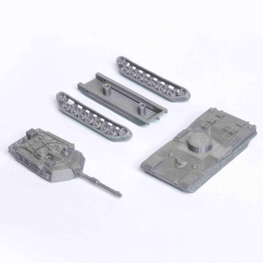 🪖 M1 Abrams Tank Model Kit - 05 parts・Free STL File for ・Cults
