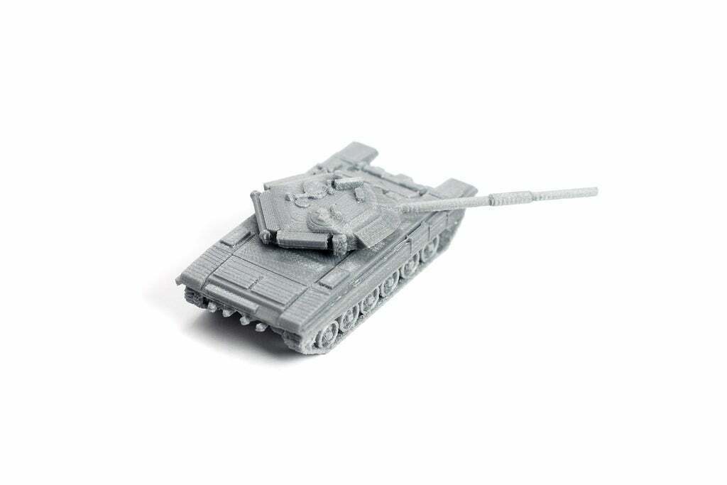 Free STL file T90 Tank Simple Model Kit 🪖 ・Template to download and 3D ...