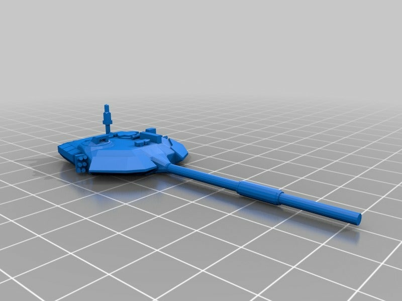 Free STL file T90 Tank Simple Model Kit 🪖 ・Template to download and 3D ...