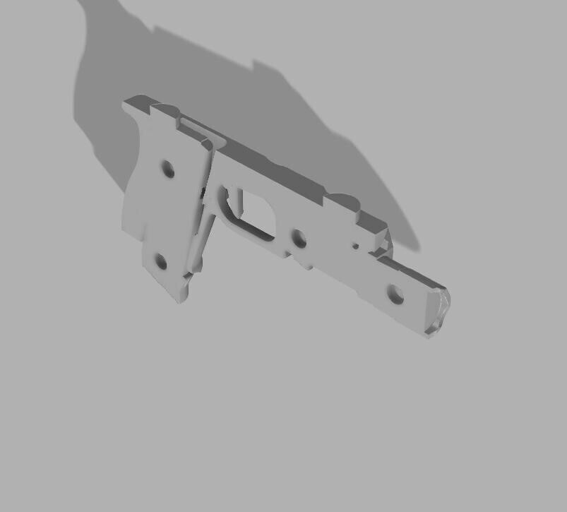 免费 3D 文件 Glock 19 Roland Special Model 🔫 ・可下载 3D 打印模型・Cults