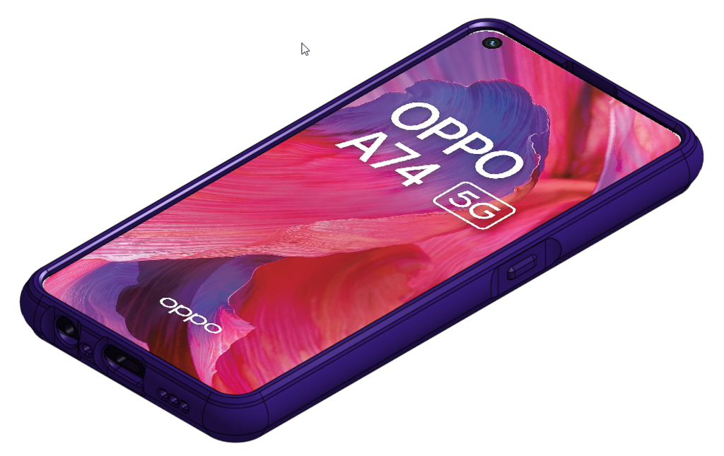 📱 OPPO A74 Case / Cover・Free STL File for 3D printing・Cults