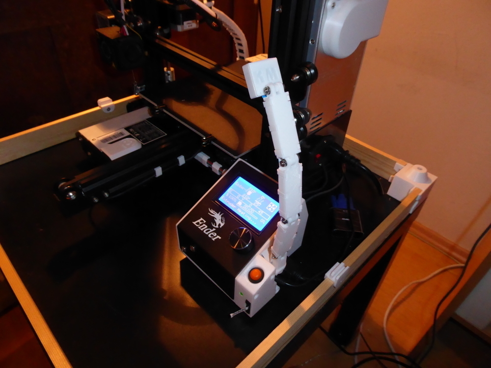 Free 3D file Creality Ender-3 station (LCD + Raspberry Pi) Remix 🚉 ・3D ...