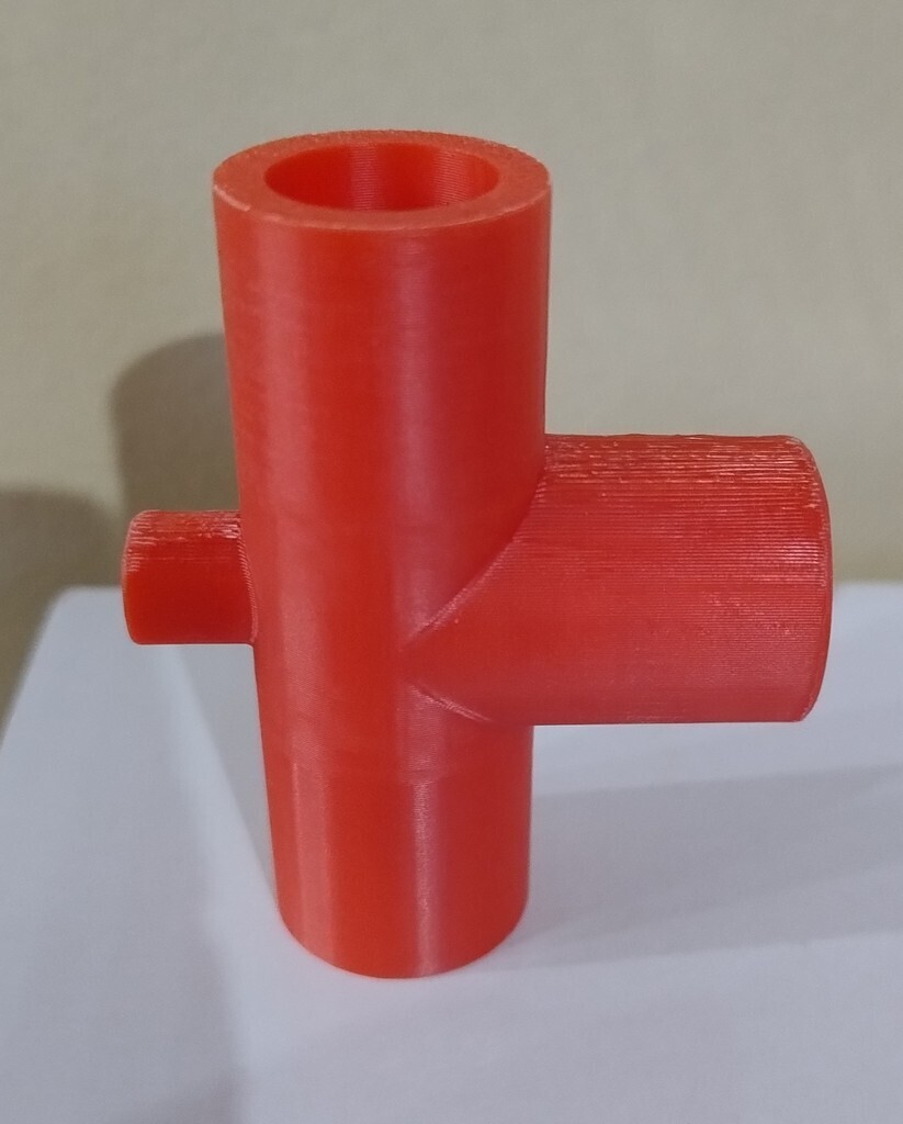 Free 3D file 22mm T Connector with Relief Valve 🧑‍🔧 ・3D printable model ...